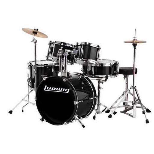 Ludwig 5-Piece Junior Drum Kit (Kids), Hobbies & Toys, Music & Media ...