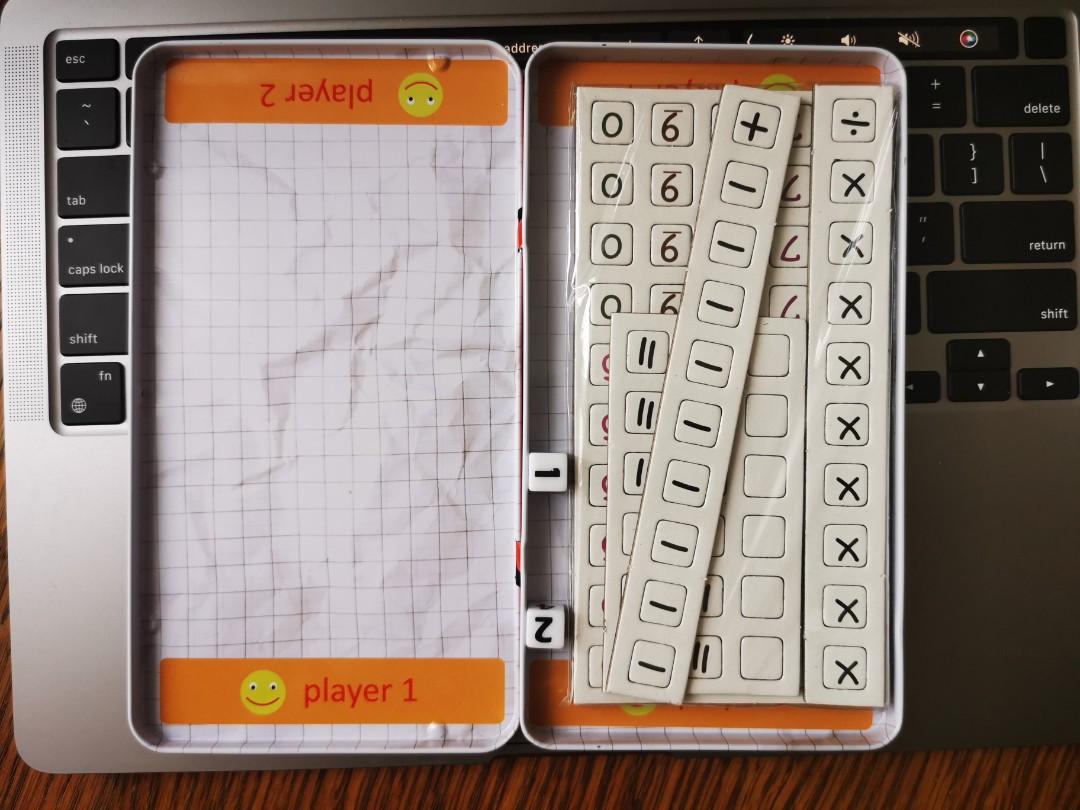 Magnetic The.Maths Game, Hobbies & Toys, Toys & Games on Carousell