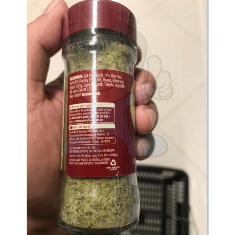 Master Foods Garlic & Herb Seasoning (2 x 62g), Food & Drinks, Spice ...