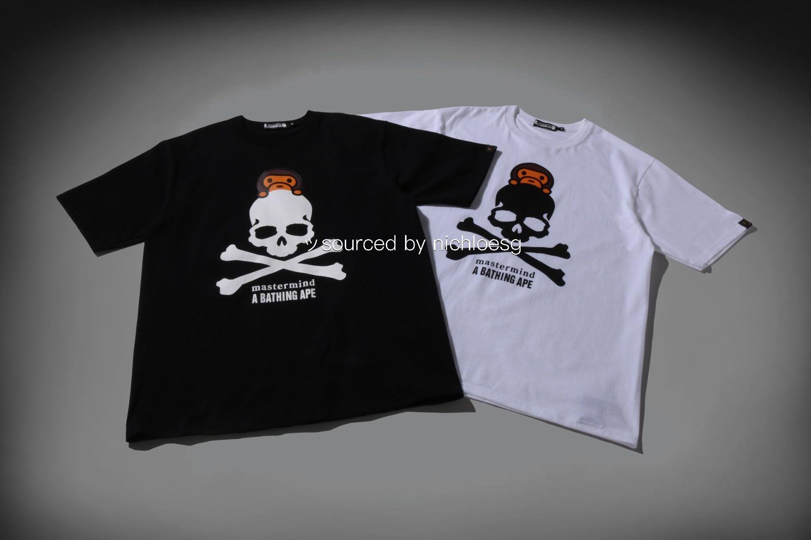 MASTERMIND JAPAN X BAPE 15TH ANNIVERSARY BABY MILO TEE, Men's Fashion ...