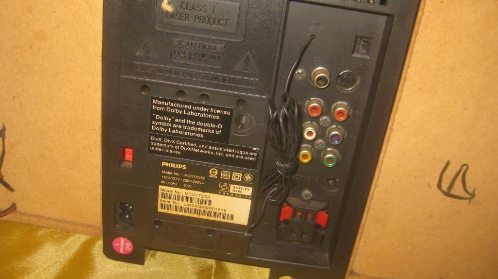 Micro HiFi PHILIPS MCD-170, Elektronik, Audio di Carousell