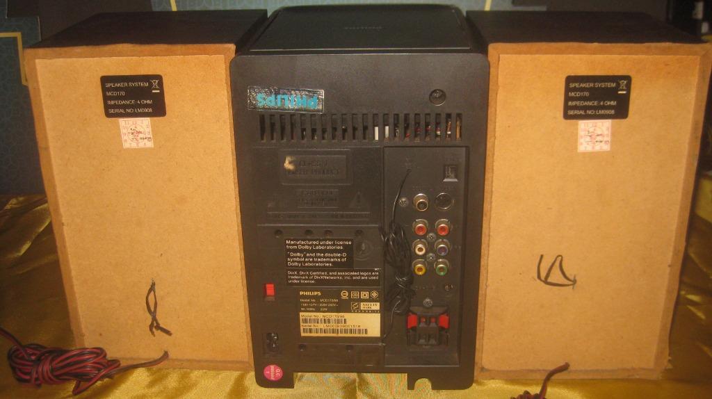 Micro HiFi PHILIPS MCD-170, Elektronik, Audio di Carousell