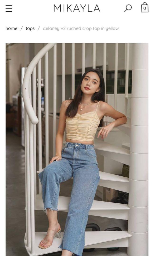 Mikayla Delaney V2, Women's Fashion, Tops, Sleeveless on Carousell