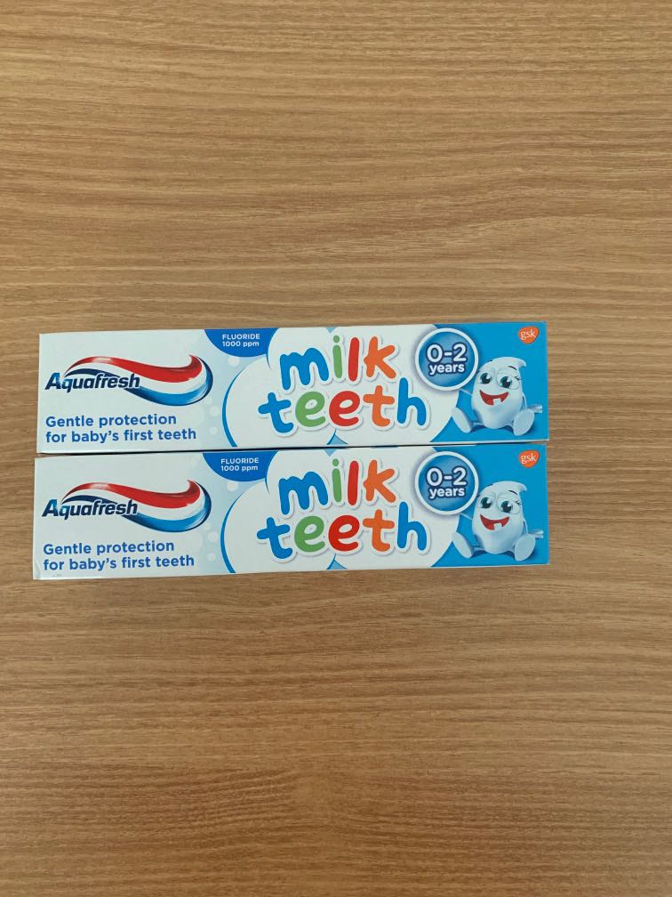 Aquafresh Milk teeth toothpaste, Babies & Kids, Bathing & Changing ...