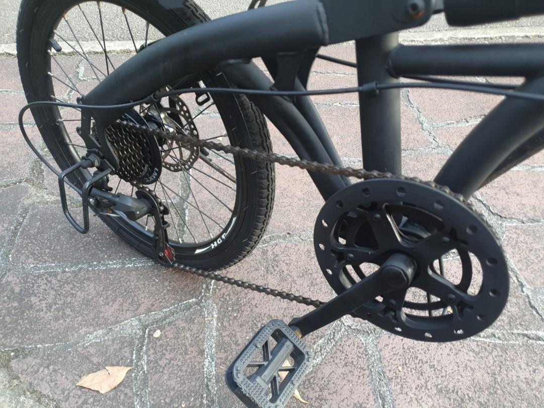 Mini XT Razer 20" foldable bike, Sports Equipment, Bicycles & Parts ...