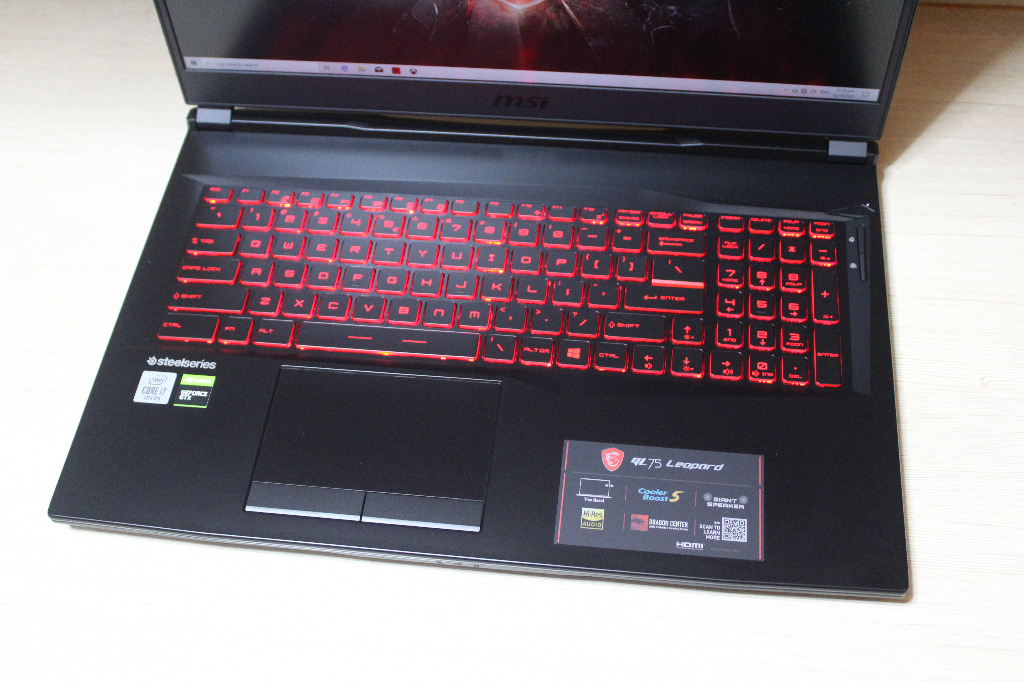 Msi GL75 Leopard 17.3inch 144Hz i7-10750H nvidia Gtx1660Ti Gaming ...