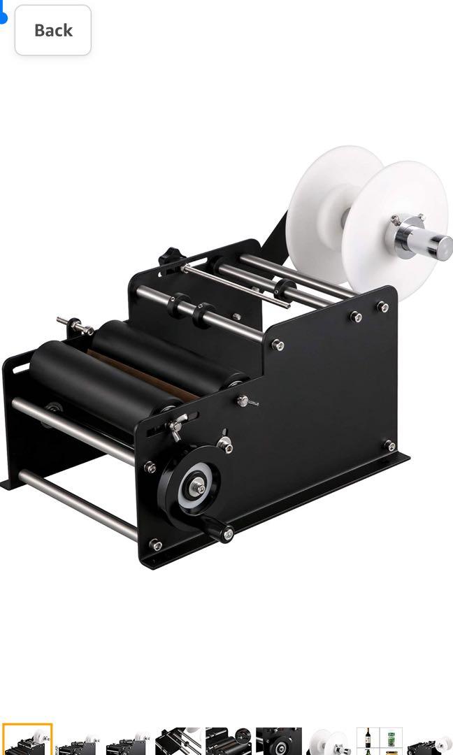 MT-30 Round Bottle Labeling Machine, Manual Label Applicator, 20-40 pcs ...