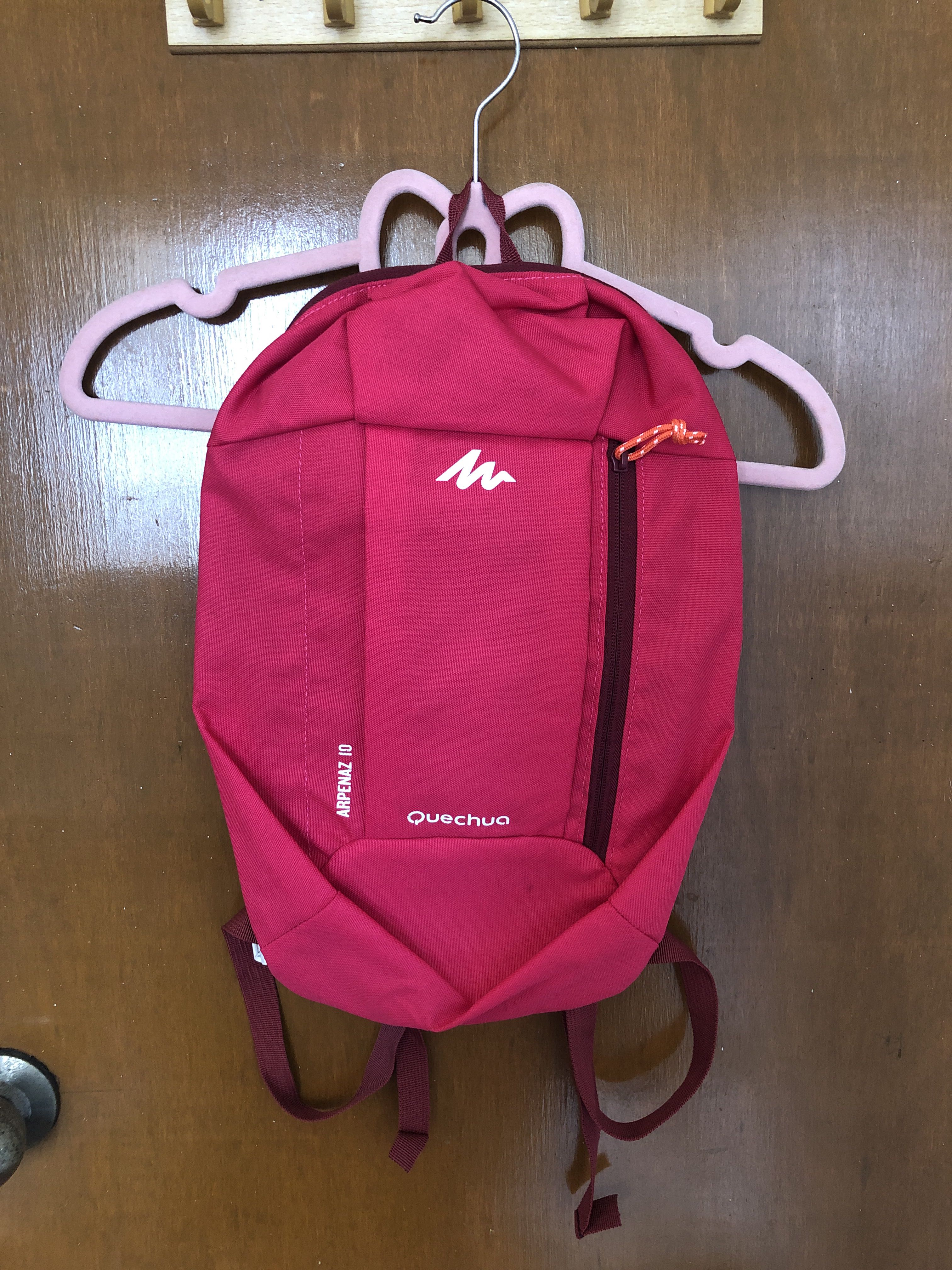 New Pink Quechua, Men's Fashion, Bags, Backpacks on Carousell
