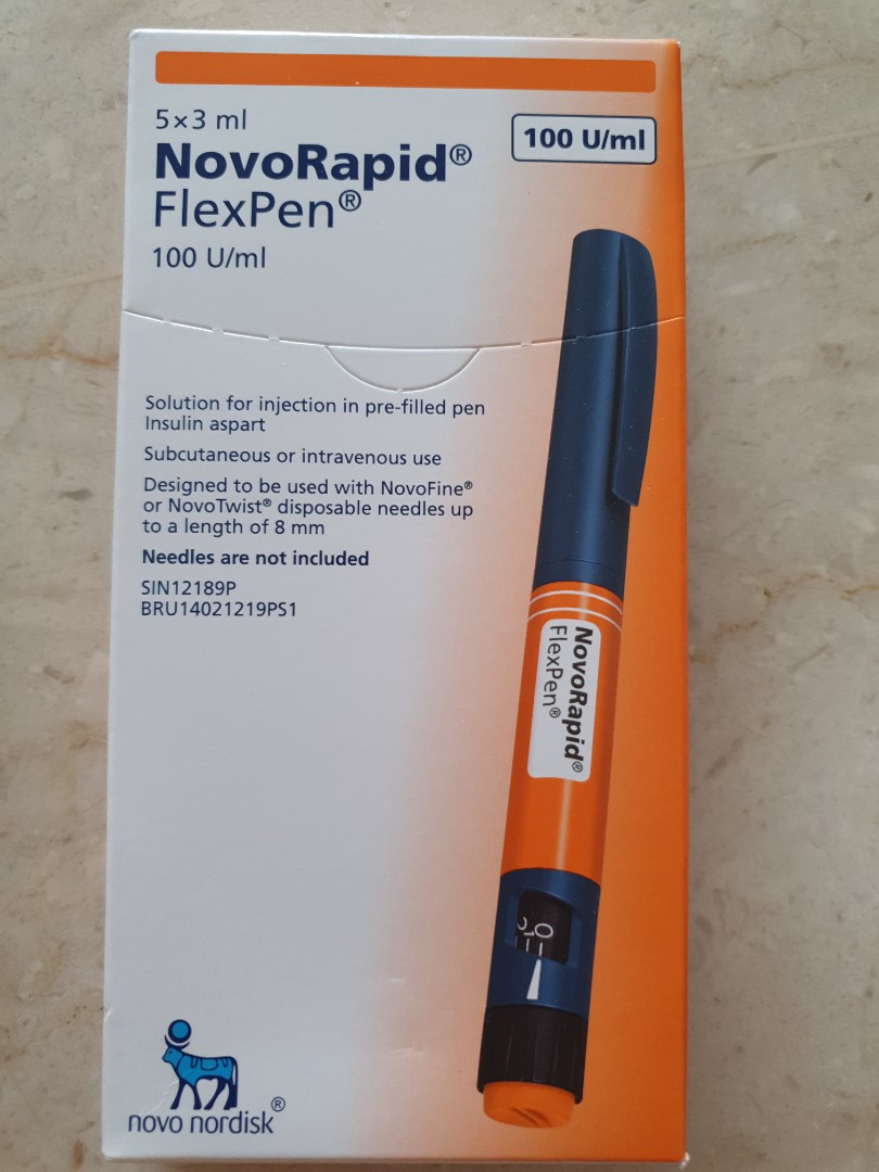 Novo Rapid Flexpen, Health & Nutrition, Medical Supplies & Tools on ...