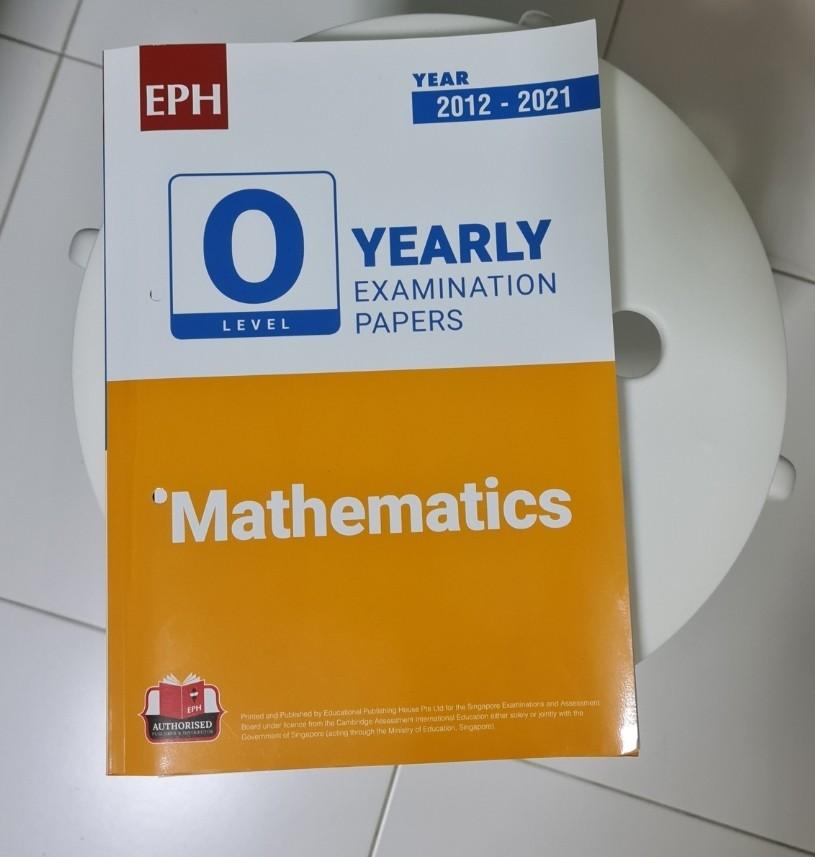 O level Math Ten Year Series 2012-2021, Hobbies & Toys, Books ...