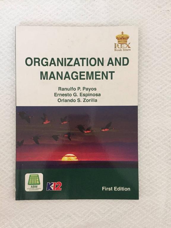 Organization and Management Grade 11/12 SHS ABM Textbook with Teacher's ...