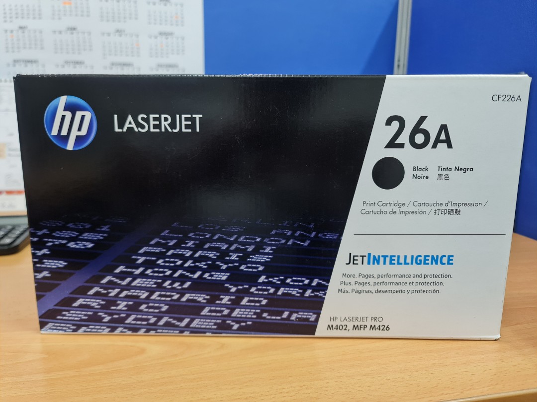Original HP 26A Black LaserJet Toner Catridge (CF226A), Computers ...