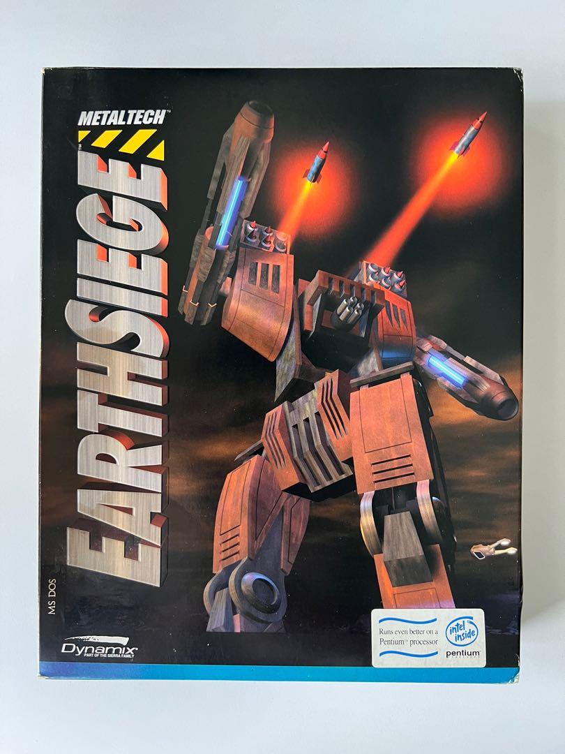 PC Game - Metaltech Earthsiege & Speech Pack (Dynamix 1994), 電子遊戲, 電子遊戲 ...