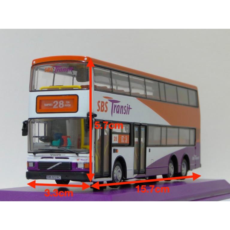 [PENDING STOCK] 1/76 CMNL Singapore Bus Services (SBS) SuperBus SBS ...