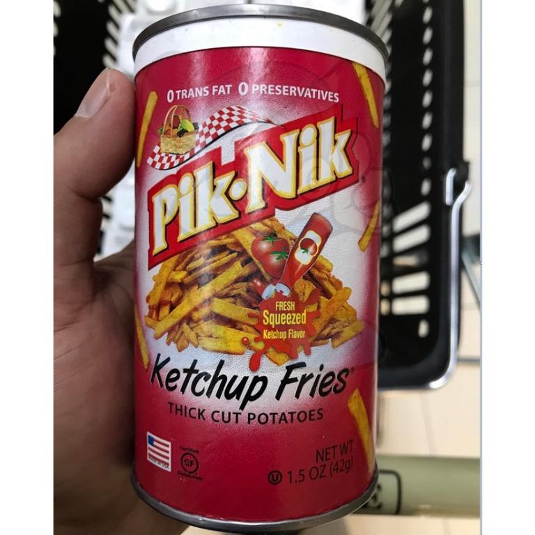 Pik-Nik Ketchup Potato Stick Chips (6 x 42g), Food & Drinks, Packaged ...