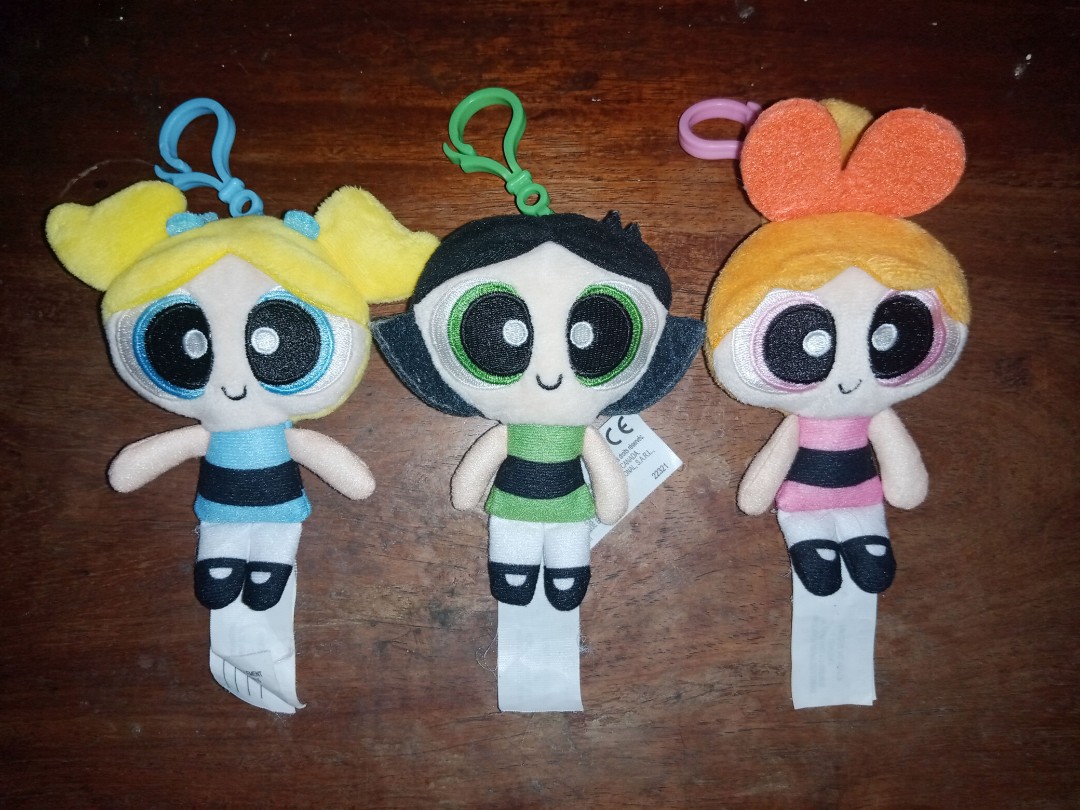Power Puff Girls PPG Keychain Plushie by Spin Master bought at Toy ...