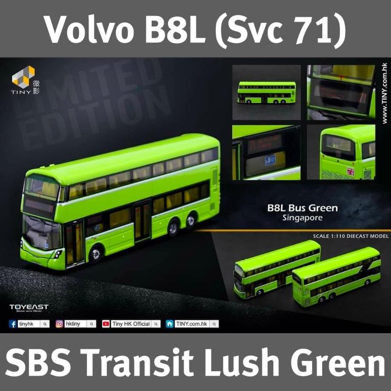 [SG STOCK] 1/110 Tiny SBS Transit Land Transport Authority (LTA ...
