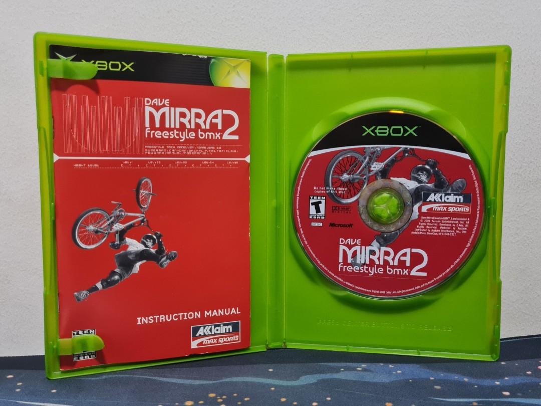 [Pre-Owned] Xbox Dave Mirra Freestyle BMX 2 Game, Video Gaming, Video ...