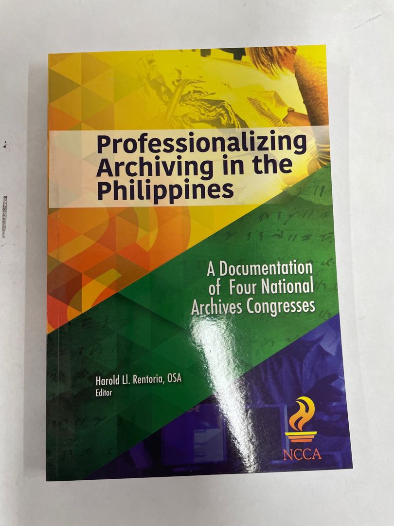 Professionalizing Archiving in the Philippines, Hobbies & Toys, Books ...
