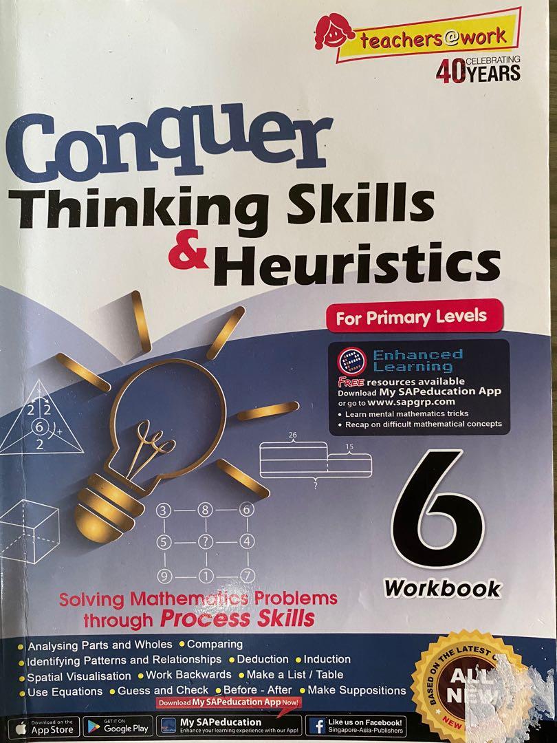 PSLE Mathematic Revision & Conquer Heuristic Workbook, Hobbies & Toys ...