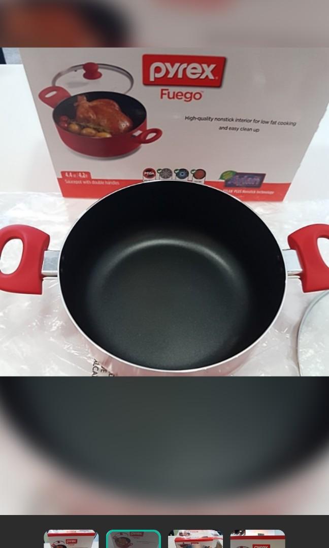 Pyrex Fuego Saucepot, Furniture & Home Living, Kitchenware & Tableware ...