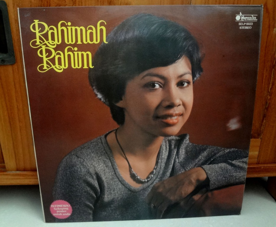 Rahimah Rahim Malay Vinyl LP Record, Hobbies & Toys, Music & Media ...