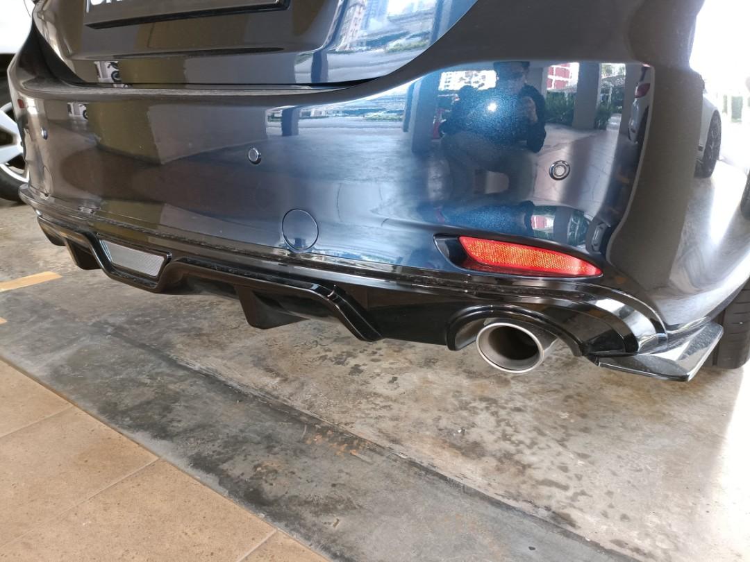 Rear bumper diffuser (Mazda 6 GJ2), Car Accessories, Accessories on ...