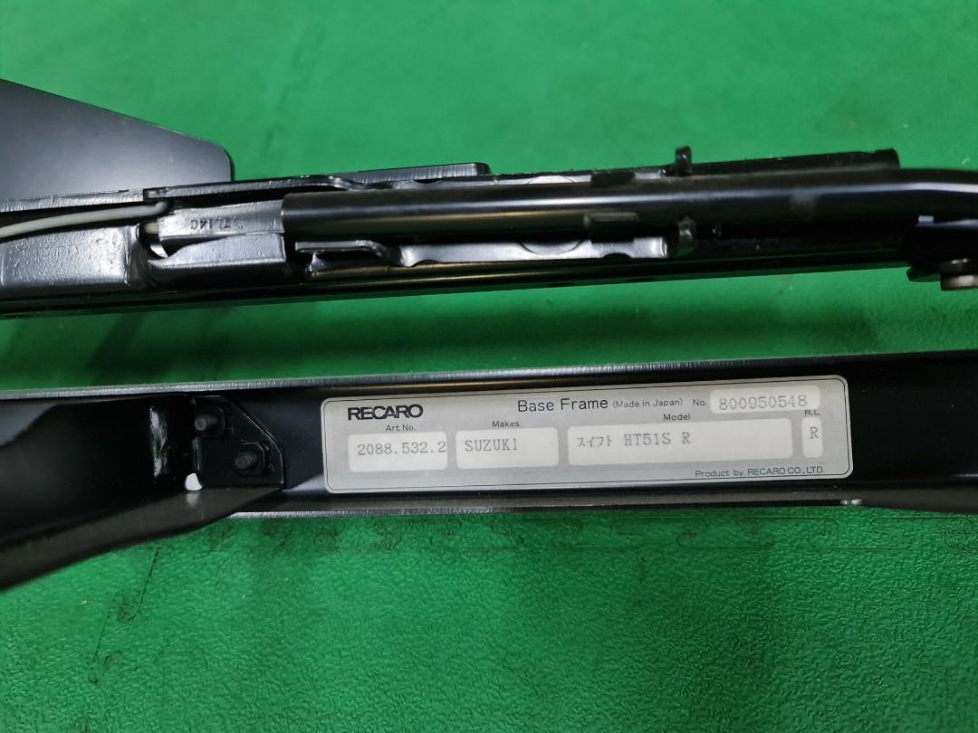 Recaro seat rail for Suzuki ht51/81/Ignis Sport., Car Accessories ...