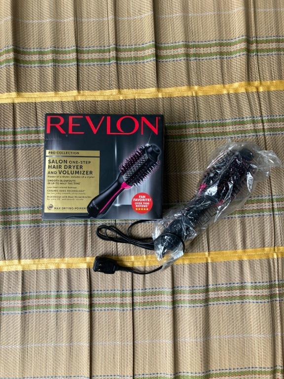 REVLON Pro Collection Salon One Step Hair Dryer and Volumiser, Beauty ...