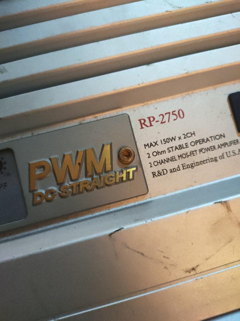 rodek power amp with mohawk speaker, Car Accessories, Electronics ...