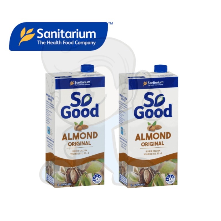 Sanitarium So Good Almond Milk Original (2 x 1L), Food & Drinks ...