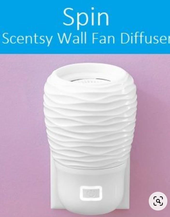 Scentsy Wall Fan Diffuser – Spin, TV & Home Appliances, Air Purifiers ...