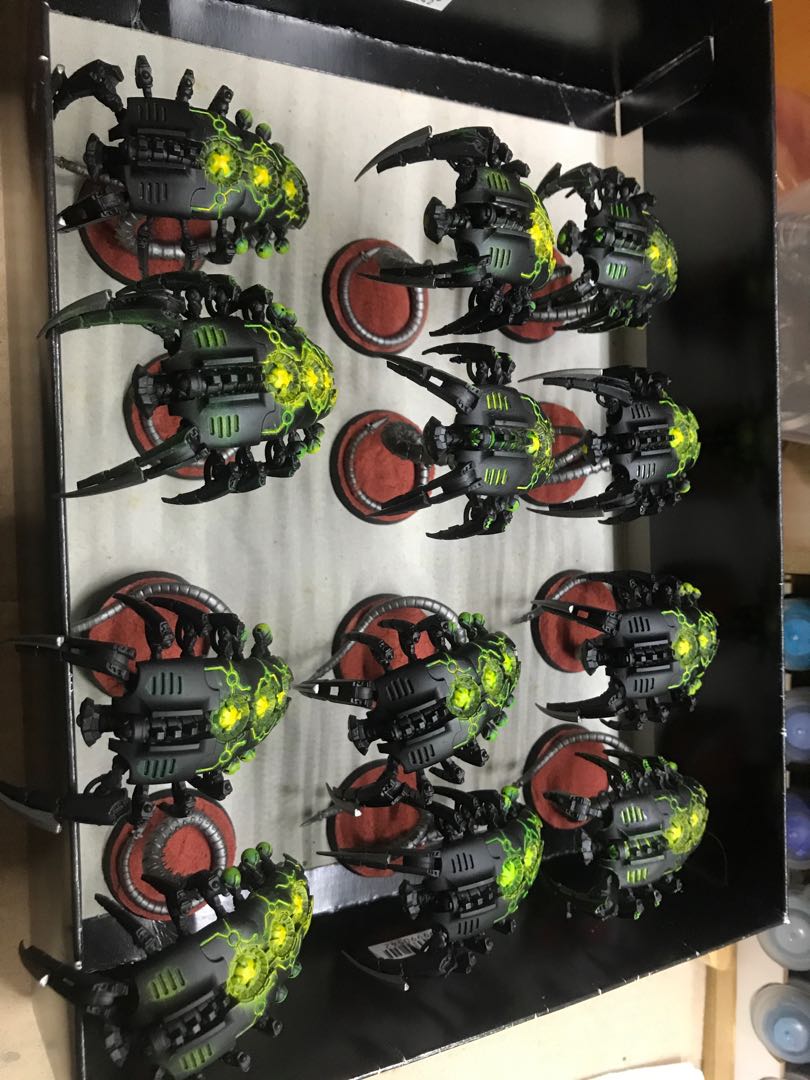 Selling WH40k Necron Army, Hobbies & Toys, Toys & Games on Carousell
