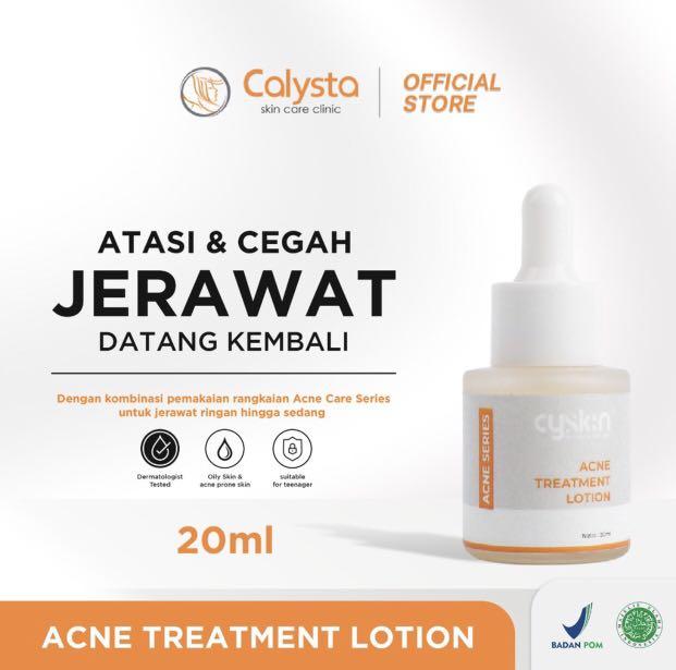 Serum acne treatment lotion by calysta skin care, Kesehatan ...
