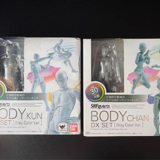 S.H.Figuarts Body Kun/Body Chan DX Set Bundle, Hobbies & Toys, Toys ...