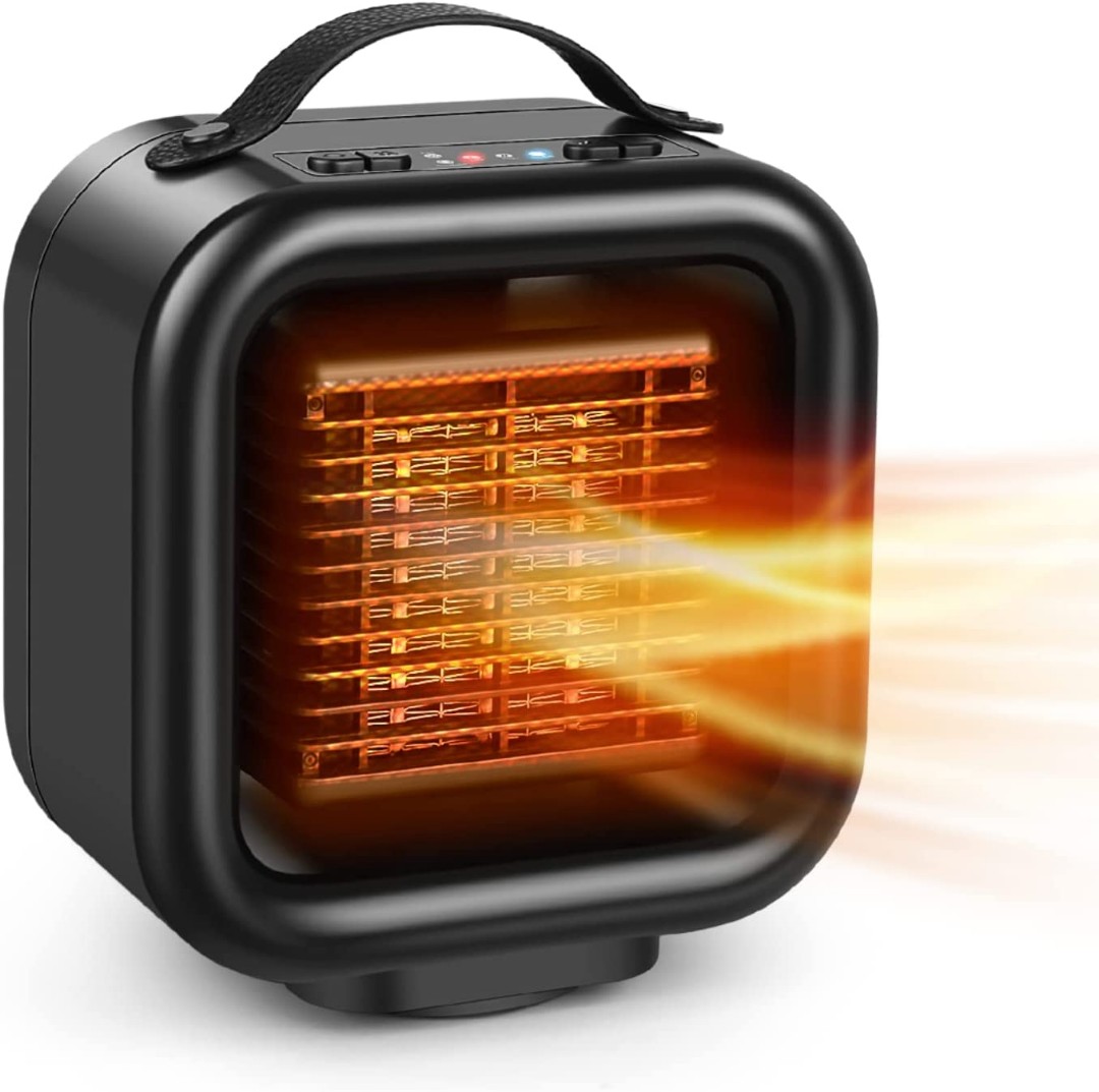 Small Portable Space Heater,Oscillating Electric Ceramic Heater ...