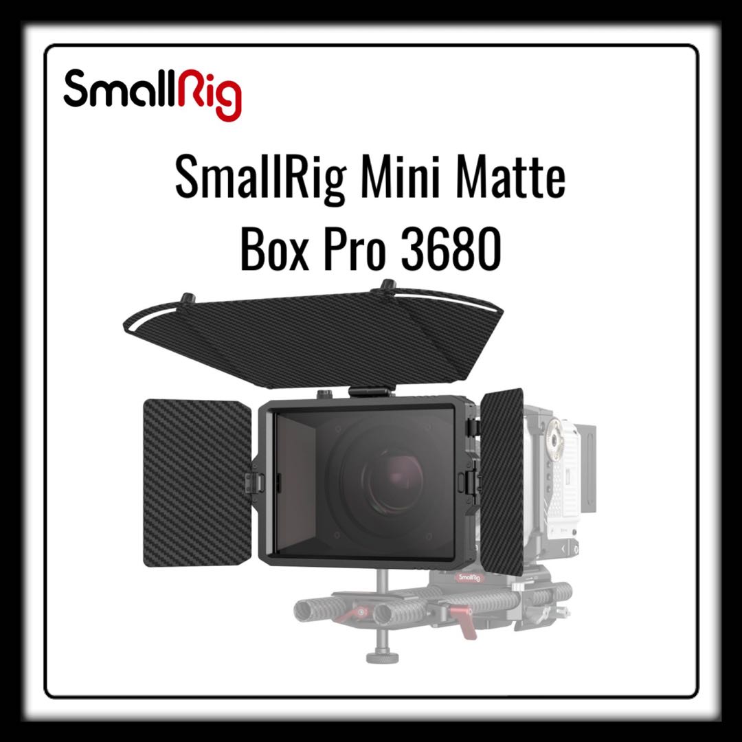 SmallRig Mini Matte Box Pro 3680, Photography, Photography Accessories ...