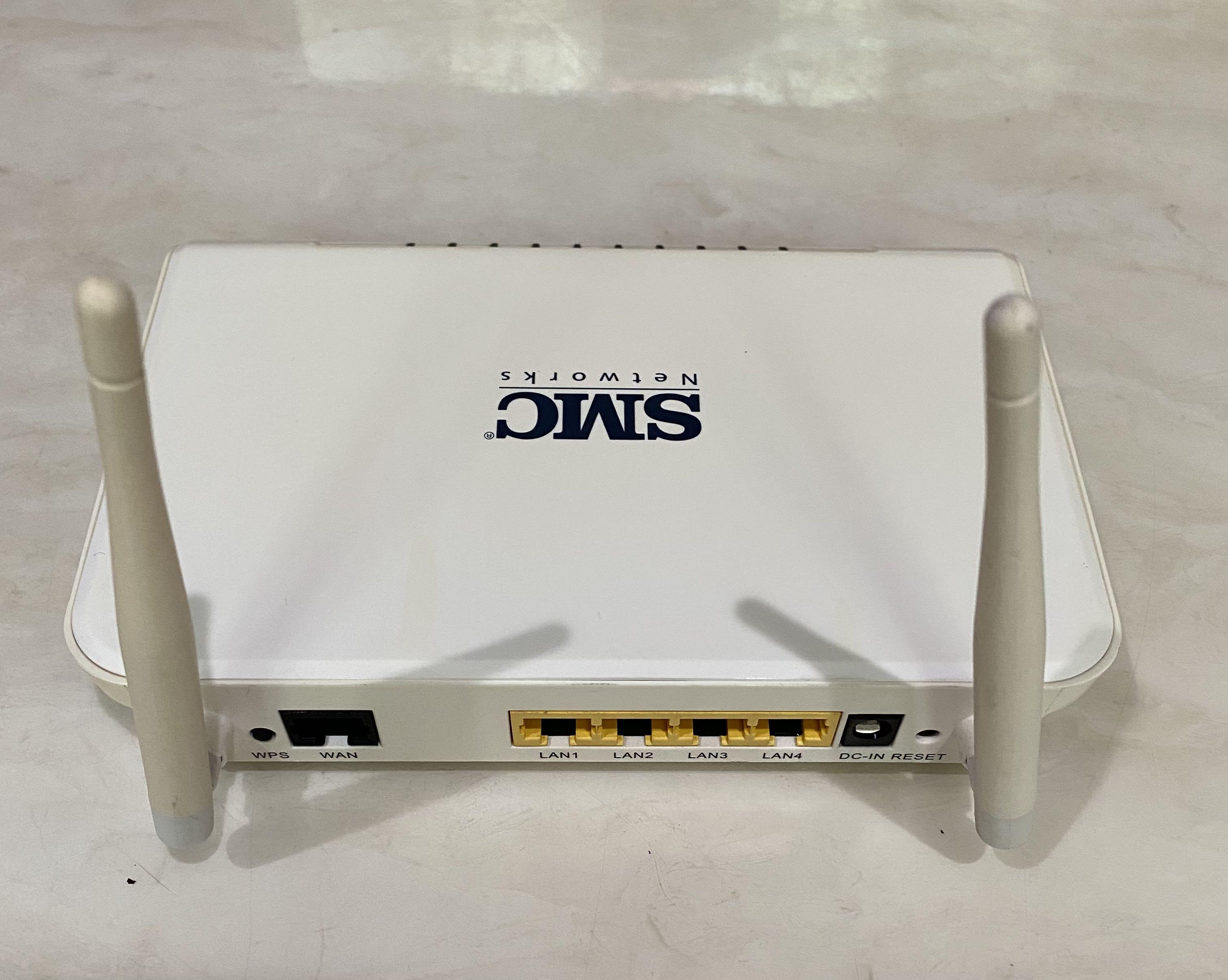 二手SMC Classic N 長距離無線分享器 SMCWBR14S-N3另有D-LINK, 家具及居家用品, 安全及門鎖 , 安全系統及 ...