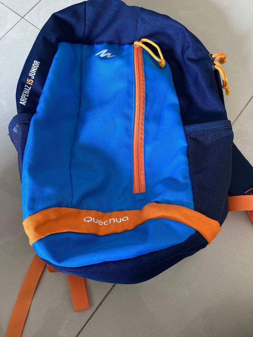 Smiggle school bag & Quechua backpacks, Men's Fashion, Bags, Backpacks ...