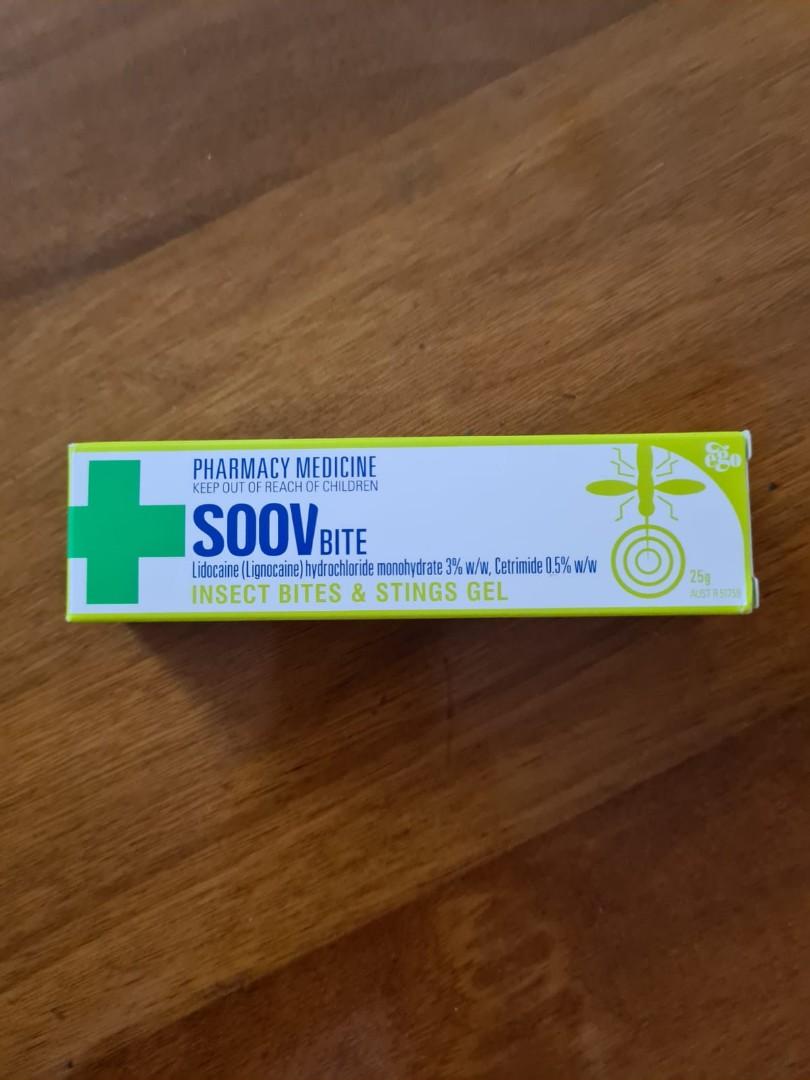 Soov Insect Bites & Stings Gel 25g, Everything Else on Carousell