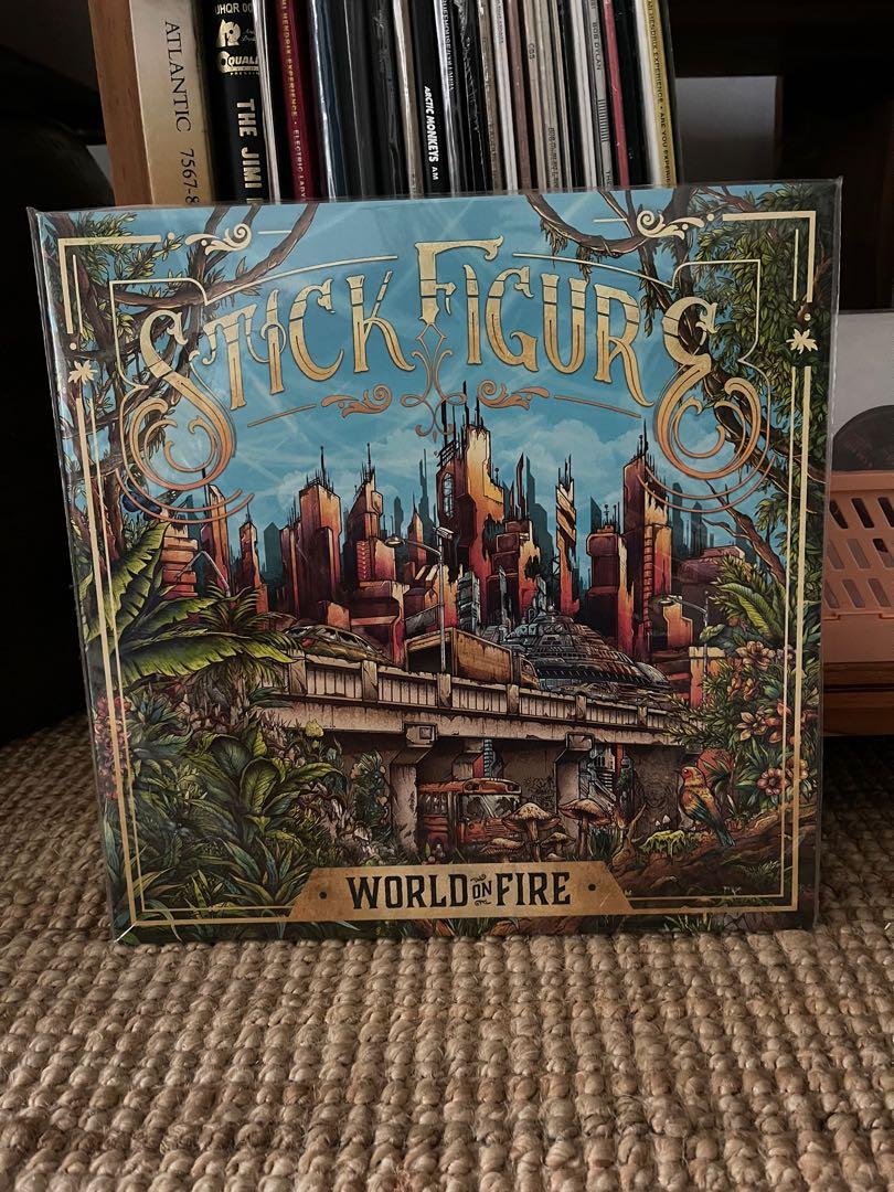 Stick Figure - World On Fire (Vinyl), Hobbies & Toys, Music & Media ...