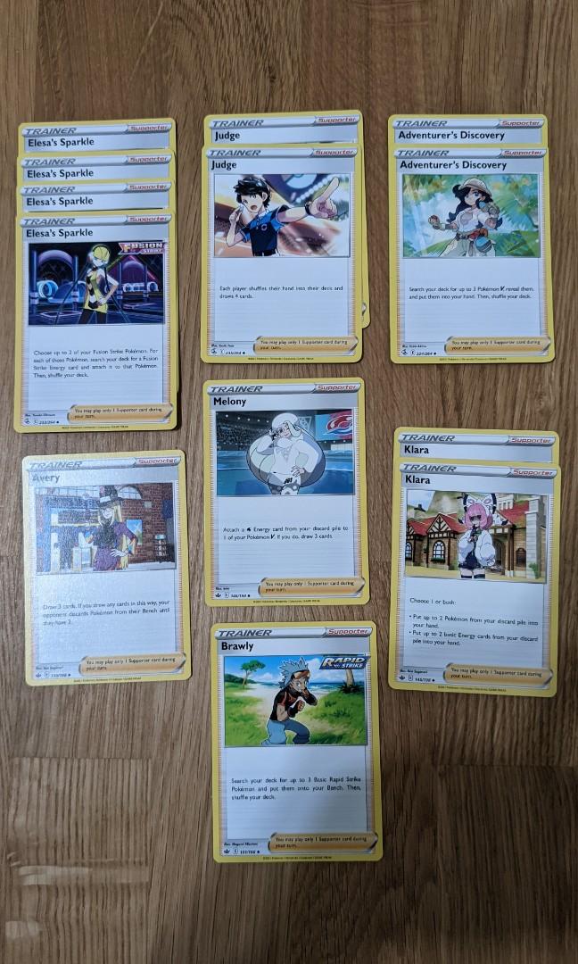 SWSH Pokemon TCG Staples Playable Trainer Cards, Hobbies & Toys, Toys ...