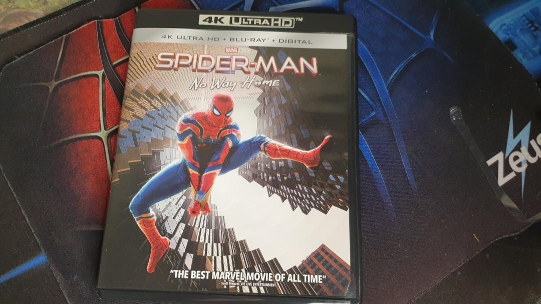 [SEALED] Target Exclusive, No Way Home, Spider-Man 4K UHD Blu-Ray DVD ...
