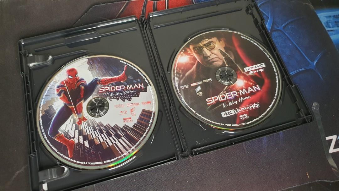 [SEALED] Target Exclusive, No Way Home, Spider-Man 4K UHD Blu-Ray DVD ...
