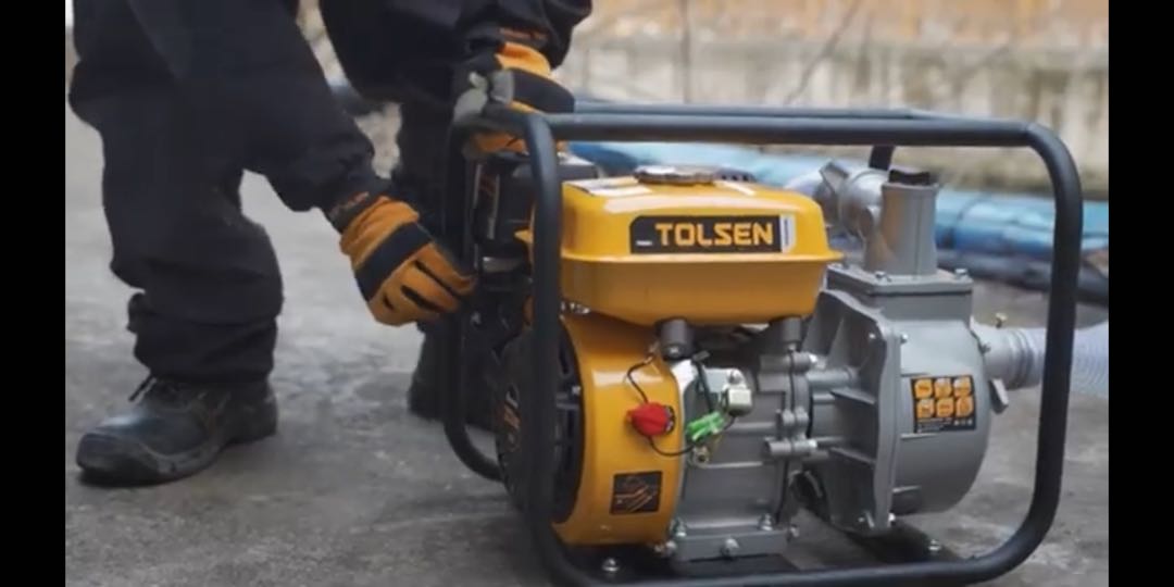 Tolsen 79981, Tolsen Gasoline Water Pump 2" 3.6Liter (4000Watts) 212CC ...