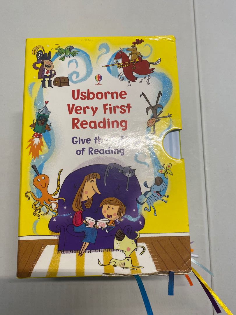 Usborne very first reading set, Hobbies & Toys, Books & Magazines ...