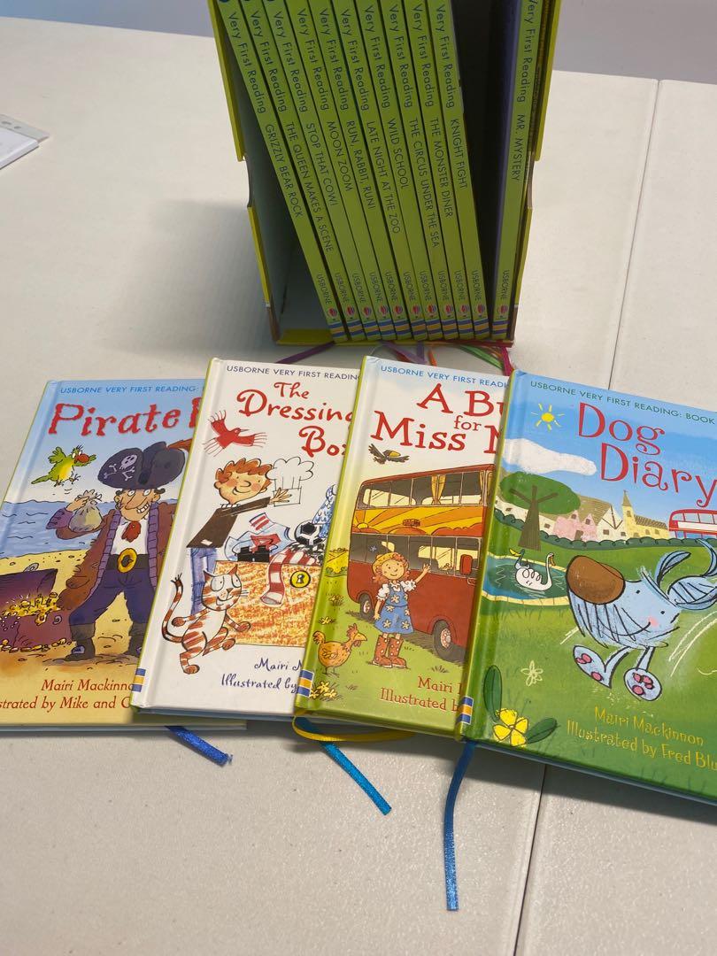 Usborne very first reading set, Hobbies & Toys, Books & Magazines ...