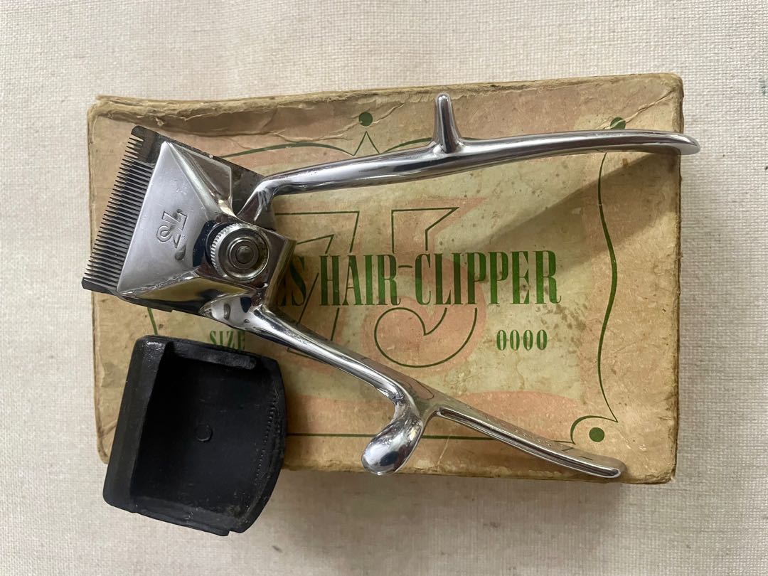 Vintage English Manual Ladies Hair Clipper Made in England, Beauty ...