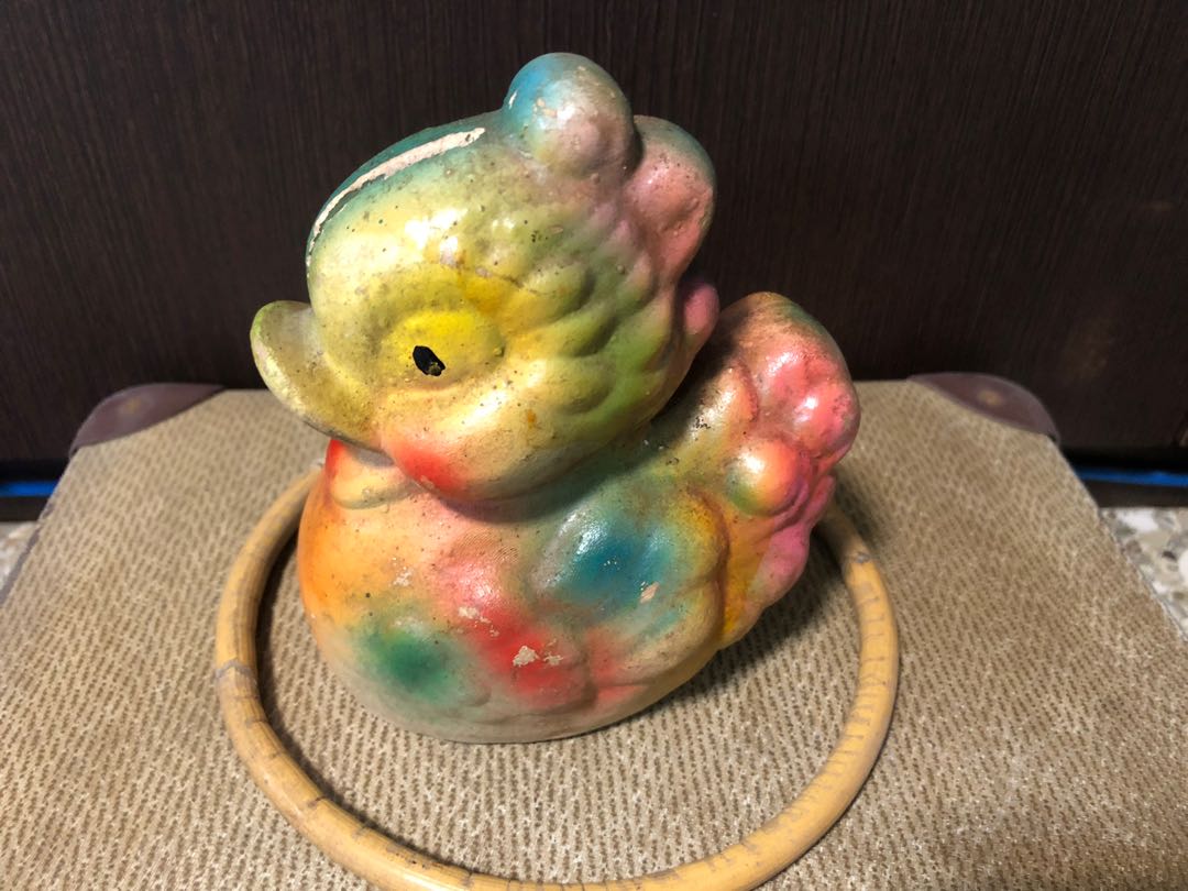 Vintage Mandarin Duck Clay Coin Bank, Hobbies & Toys, Memorabilia ...