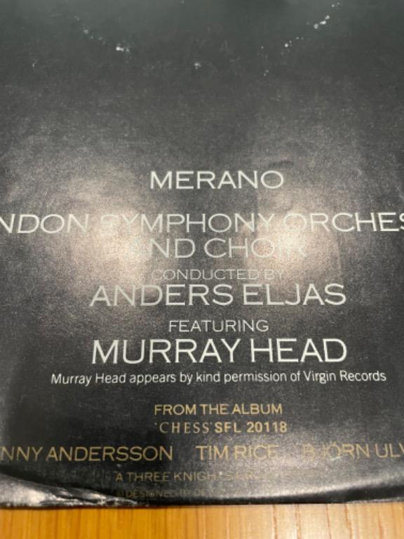 Vinyl: 12 inch & Album, Broadway, West End, Movie Chess: Murray Head ...